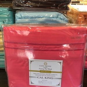 cosy house | Bedding | Cosy House 50 Collection Cal King Luxury Sheets ...